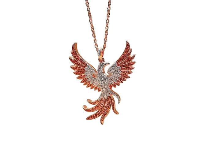 Amazon.com: SILVARIQUE Fully Iced Out Diamond Ancient Mythological ...