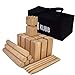 Amazon.com : RHQNG Kubb, Viking Chess Outdoor Clash Toss Yard Game with Carrying Case - Rubber ...