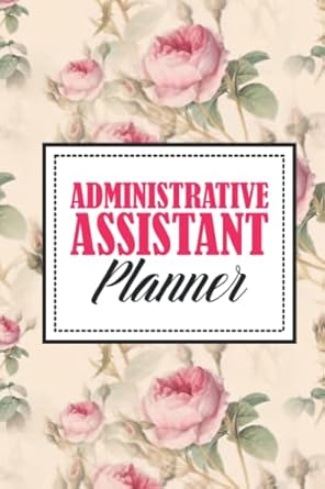 Amazon.com: Administrative Assistant Planner: Daily Plans, Priorities ...
