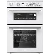 Hisense HDE3211BWUK 60cm Electric Cooker with Ceramic Hob-White A Rated ...