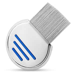 Buy INSIME Steel Lice & nits removal comb for women hair | Anti lice ...