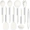 Amazon.com: TeamFar Kitchen Utensils, 8PCS Cooking Silicone Utensils ...
