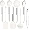 Amazon.com: TeamFar Kitchen Utensils, 8PCS Cooking Silicone Utensils ...