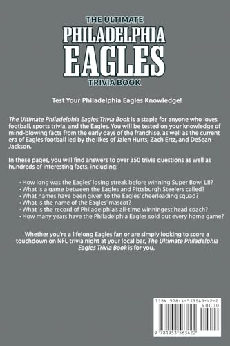 Snapklik.com : The Ultimate Philadelphia Eagles Trivia Book: A ...