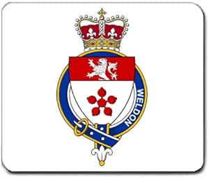 Amazon.com: Weldon England Family Crest Coat of Arms Mouse Pad : Office ...