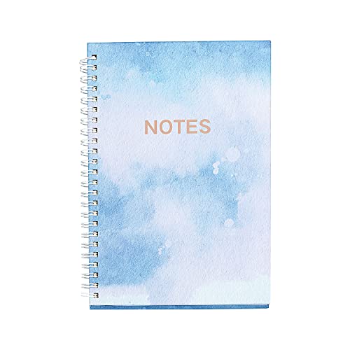 Ruled Notebook Wide Ruled Wirebound Spiral Notebook8.45" X 6.38 x 1 ...