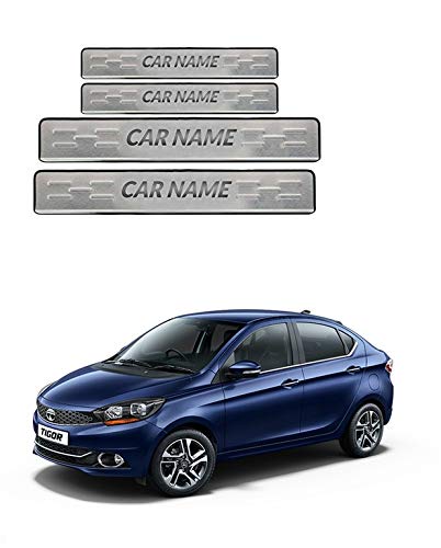 Caro Manic Car Door Sill Scuff Plate Foot Step Compatible with Tigor ...