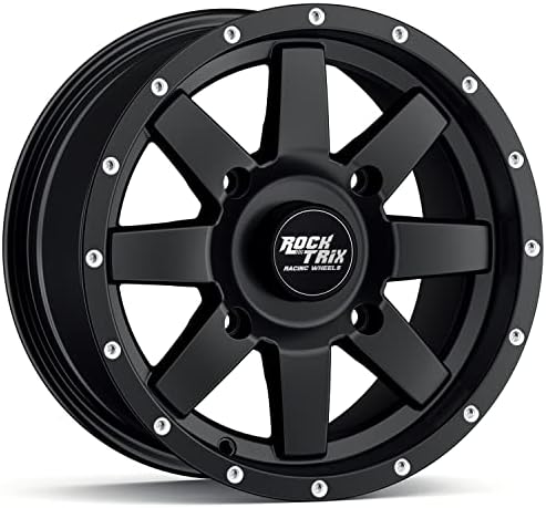 Amazon.com: RockTrix RT106 14in ATV Wheel 4x110 Rim, 14x7, 5+2 Offset ...