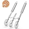 Amazon.com: 3 Wheel Pastry Cutter,Stainless Steel Pizza Slicer ...
