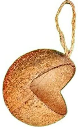 Generic Coconut Shell Birds Feeder, Coconut Shell use for Birds Feeding ...