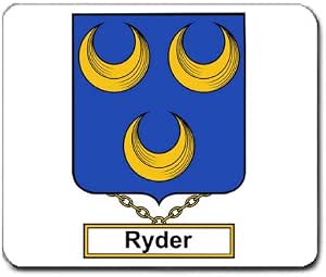 Amazon.com: Ryder Family Crest Coat of Arms Mouse Pad : Office Products
