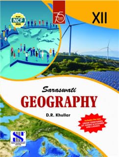 D R Khullar Geography Textbook for Class 12, NCERT Pattern, English ...
