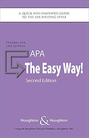 Apa: The Easy Way: A Quick and Simplified Guide to the APA Writing ...