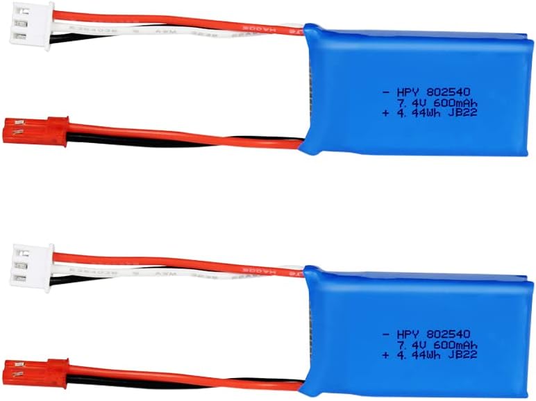 Radiolink HPY 7.4V 2S LiPo Battery 20C 600mAH JST 2Pin Connector 20C ...