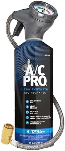 Amazon.com: A/C Pro R-1234YF AC Recharge Kit, AC Leak Sealer with R ...