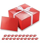 Amazon.com: PACKHOME 10 Gold Gift Boxes 8x8x4 Inches, Bridesmaid Boxes ...