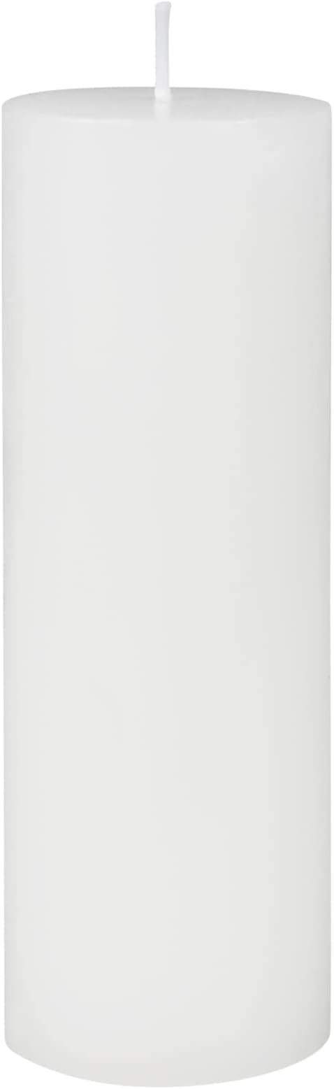 Amazon.com: 6 Inch White Pillar Candle : Home & Kitchen