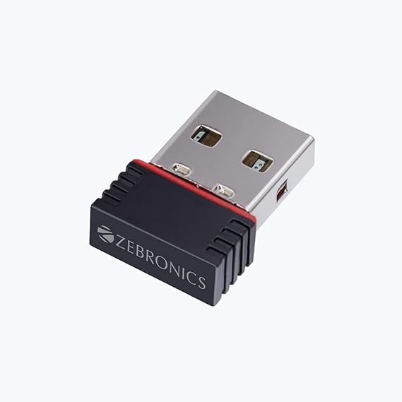 Zebronics ZEB-USB150WF WiFi USB Mini Adapter with Driver CD - Buy ...