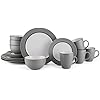 Amazon.com | Pfaltzgraff Grayson 16-Piece Stoneware Dinnerware Set ...