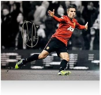Robin Van Persie Signed Photo - Goal Against Man City - Autographed ...