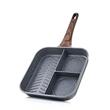 MasterPan - 5-in-1 Multi-Sectioned Nonstick Skillet | The Green Head