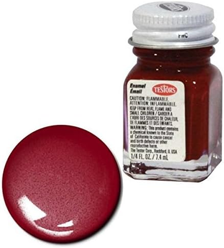 Amazon.com: Testors Enamel 1/4oz Bottle Metallic Red : Toys & Games