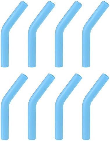 Amazon.com: uxcell 8pcs Silicone Straw Tips, Silicone Straw Elbows Tip ...