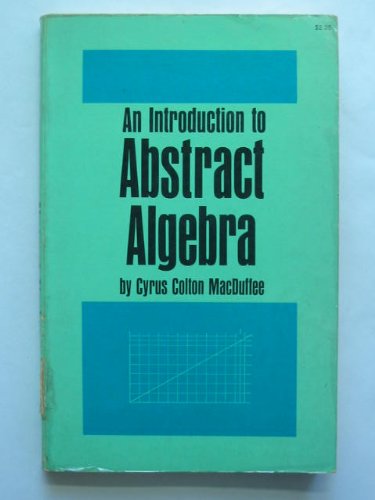 An Introduction to Abstract Algebra: Amazon.com: Books