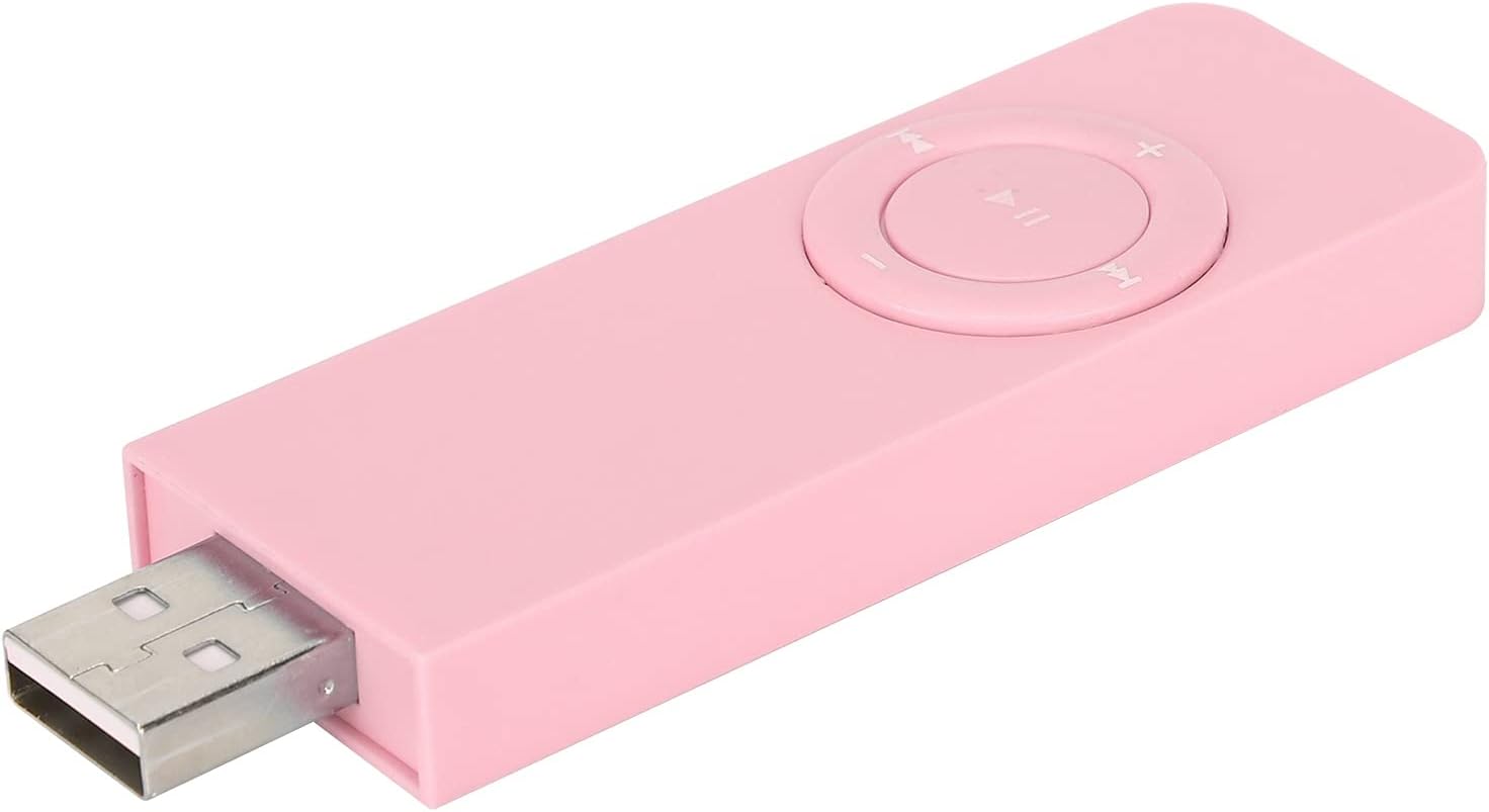 Portable MP3 Music Player with Lanyard, Supports MP3 and WMA Format ...