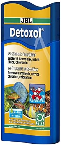 JBL Detoxol 2515700, Sofort-Entgifter, Für gesundes Aquarienwasser, 250 ...
