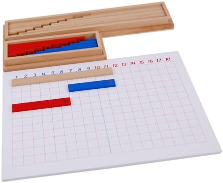 Amazon.com: Kid Advance Montessori Subtraction Strip Board : Toys & Games