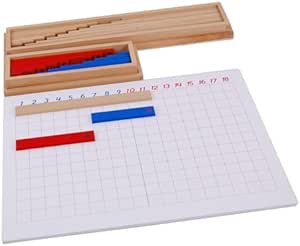 Amazon.com: Kid Advance Montessori Subtraction Strip Board : Toys & Games