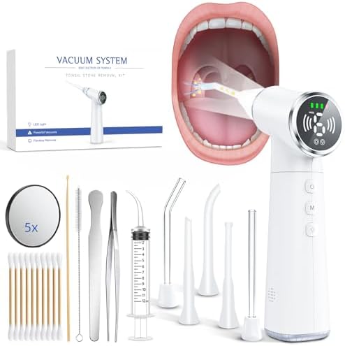Amazon.com: Upgraded Electric Tonsil Stone Remover – High-Precision ...