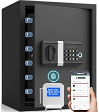 FORFEND Smart Home Safe | WiFi Safebox App Lock/Alarm | Voice Command ...