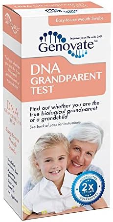 Amazon.com: Genovate DNA Grandparent Test - Results in 1-2 Days - Home ...