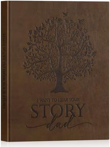 Lanpn Dad Life Story Journal with 300+ Questions, Dads Memory Keepsake ...