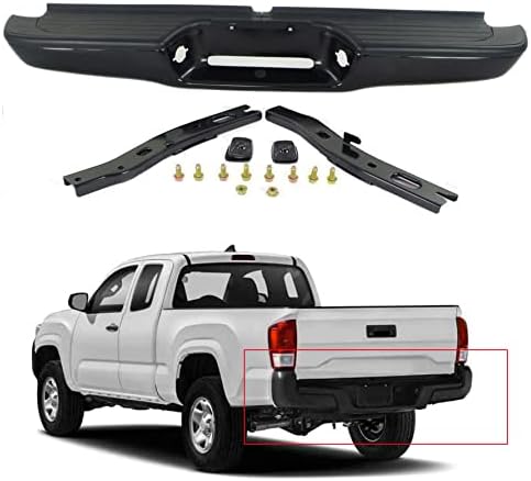 Amazon.com: munirater Rear Steel Step Bumper Assembly Replacement for ...