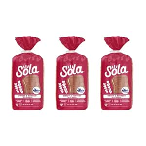 Amazon.com: Sola Sweet and Buttery Wheat Bread - 3pack : Grocery ...