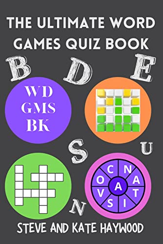 The Ultimate Word Games Quiz Book: Cryptograms, Word Wheels, Anagrams ...