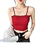 Buy Mistrend Women's & Girl's Slim Fit Padded Crush Tank-Tube Top ...