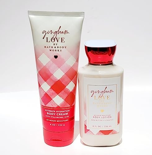 Amazon.com : Bath and Body Works Gingham Love Body Cream and Body ...