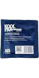 Koolpak Luxury Reusable Hot and Cold Pack - Small - 13 x 14cm 20 Pack ...