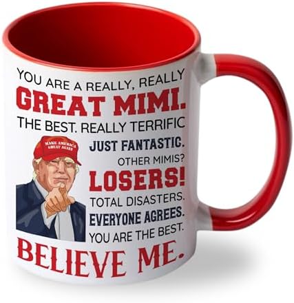 Amazon.com: Viberty Best Mimi Ever Mug - Mimi Gifts From Grandson ...