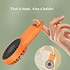 Amazon.com: HUGOOD Mini Portable Fan Powerful Handheld Fan Rechargeable ...