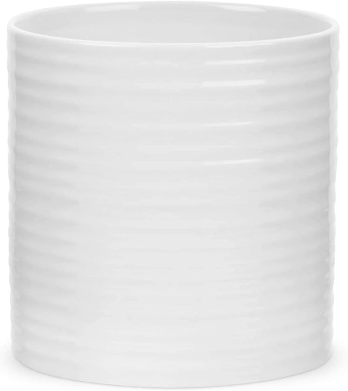 Amazon.com: Portmeirion Sophie Conran White Oval Utensil Jar : Home ...