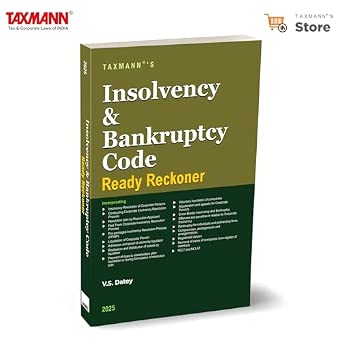 Buy Taxmann's Insolvency and Bankruptcy Code Ready Reckoner [2025 ...
