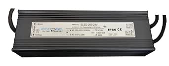 Ecopac 24Vdc, 200W, 0-10V / Potentiometer / 10V PWM dimmable LED Driver ...