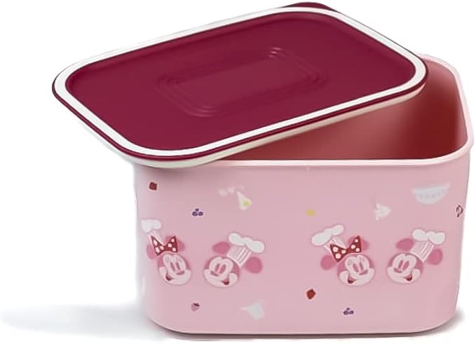 Tupperware Quadro 1,3 L rosa pink Disney Motiv Dose Box Vorratsdose ...