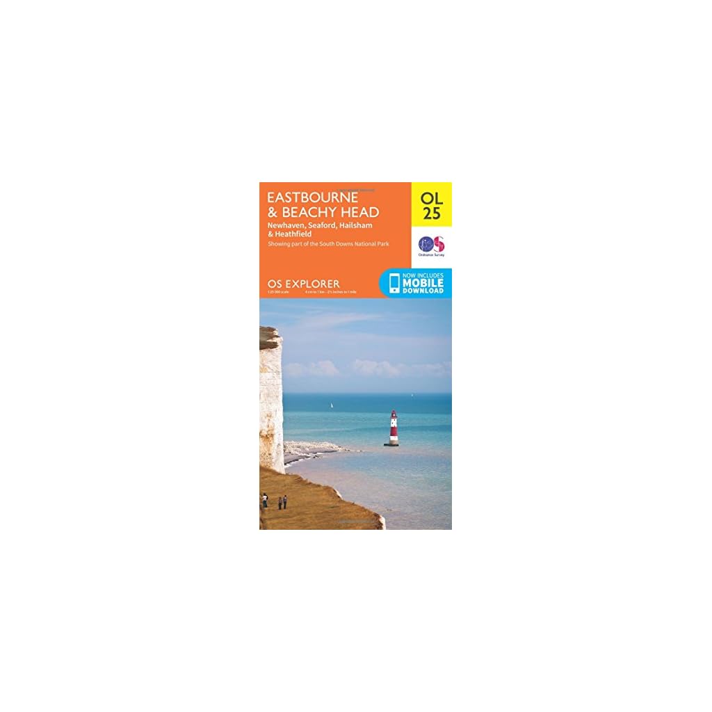 Eastbourne & Beachy Head Map | Newhaven, Seaford, Hailsham & Heathfield ...