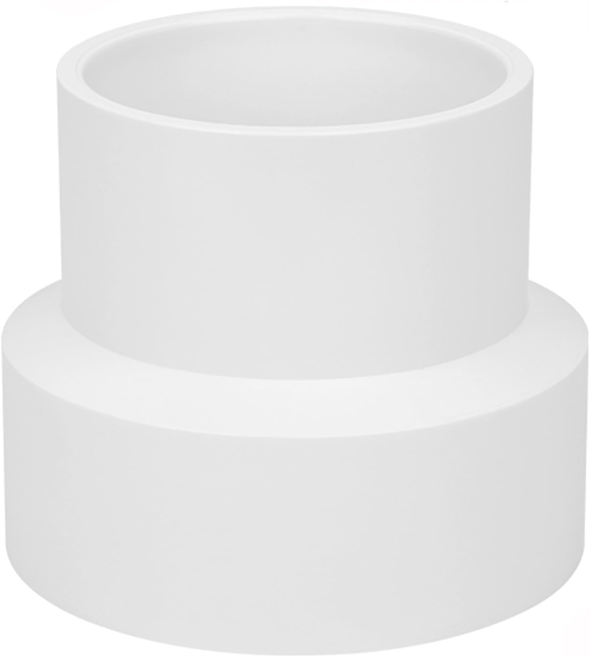 Amazon.com: Lswteiz 4" x 3" PVC Increaser/Reducer Coupling Adapter ...